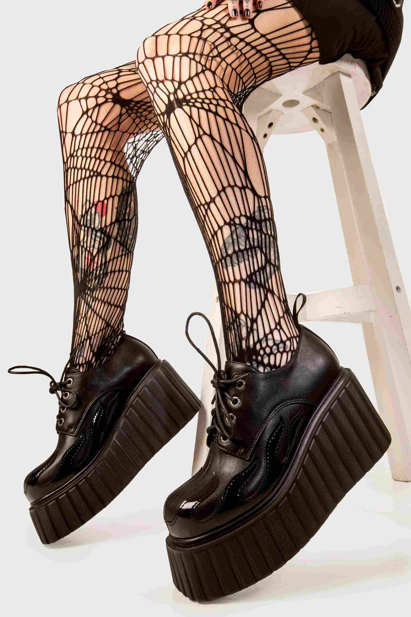 Girls On Tour Chunky Platform Creeper Shoes – LAMODA EU
